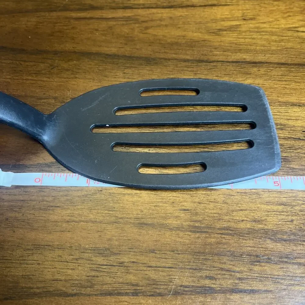 Pampered Chef | Kitchen | Pampered Chef Black Nylon Slotted Spatula 235 ...